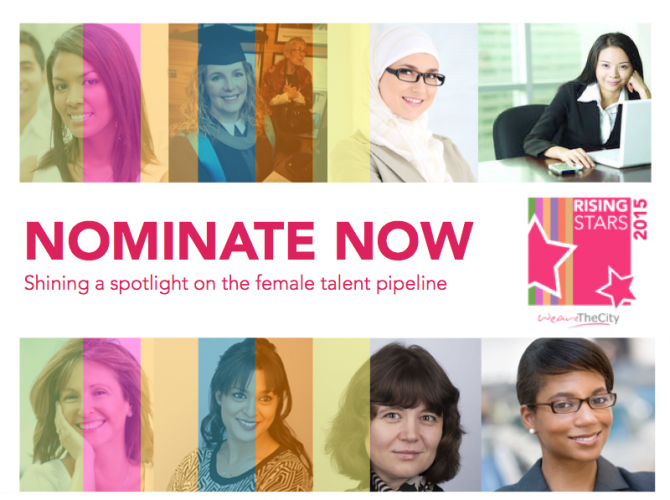 nominate now banner - WeAreTheCity | Information, Networking, jobs & events for women